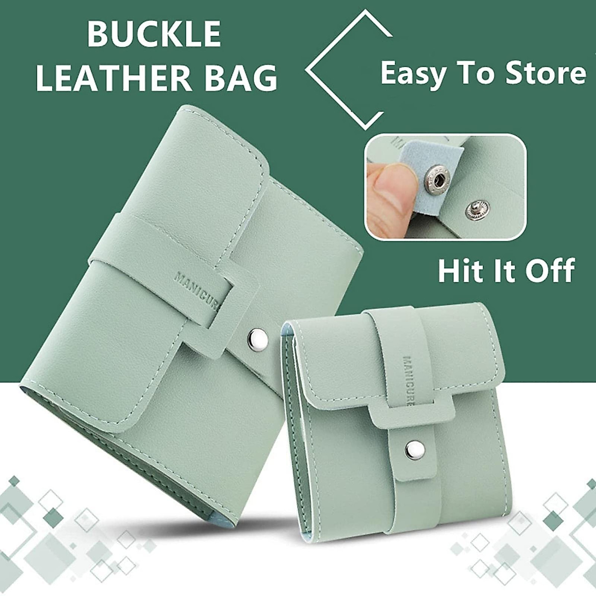 16-Piece Nail Clippers Portable Set, Professional Manicure and Pedicure Set, Manicure Set with Storage Tools, Nail Clippers Set Beauty Tools, Beauty Pliers Pedicure Knife (16 Pcs/Set, Yellow)