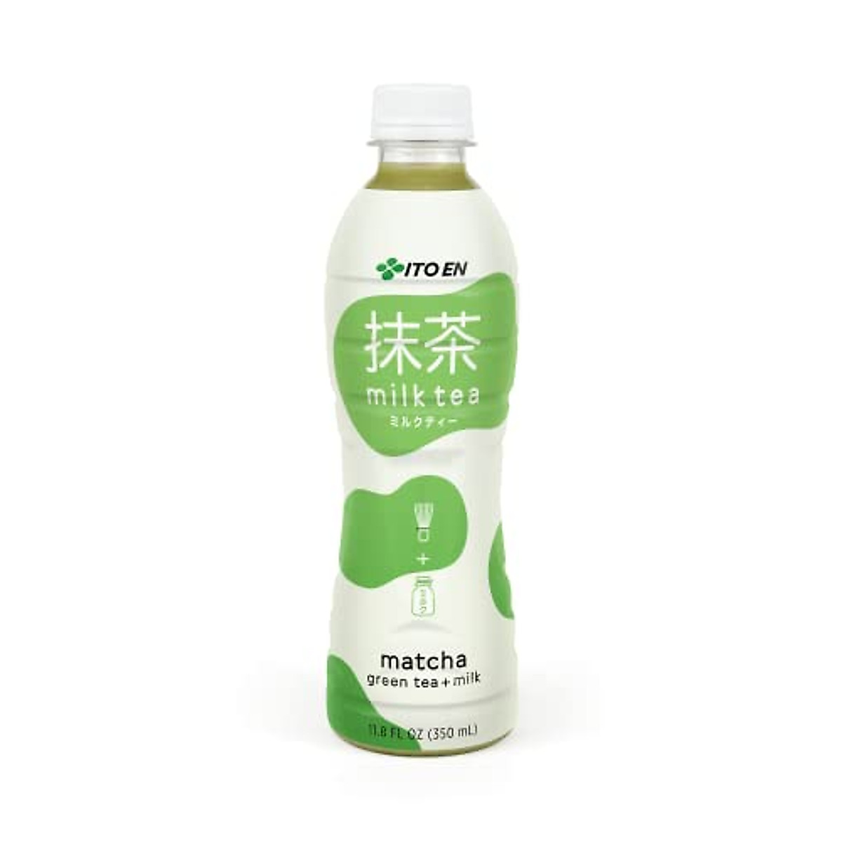 Ito En Matcha Milk Tea, Sweetened, 11.8 Ounce (Pack of 12)