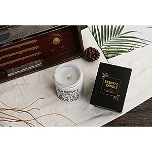 Lavender Scented Candle - Friendship Gifts for Women Best Friend - BFF Birthday Gifts for Friend Female Leaving- Bestie Going Away Gift - Funny Mothers Day Galentines Day Gifts for Friend