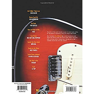 Rock Guitar Songs - Hal Leonard Guitar Method Book/Online Audio