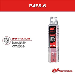 Ingersoll Rand P4FS-6 Air Reciprocating Saw Blades for all standard shank air reciprocating saws