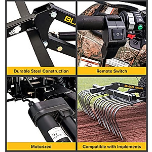 Camco Black Boar ATV/UTV Electrical Implement Lift, 50 Inches (66000)