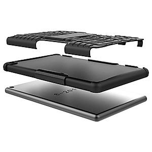 MAOMI for Kindle Fire hd 8 Case 2017/2018 Release 7th/8th Generation,Kickstand Heavy Duty Cover [ NOT fit HD 8 Tablet 12th/10th Gen 2022/2020 Release] (Blue)