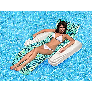 Poolmaster Tropical Reef Floating Chaise Lounge