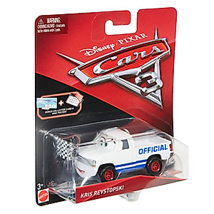 Disney Car Toys 3 Pickup Truck w/ Flag Die-cast Vehicle