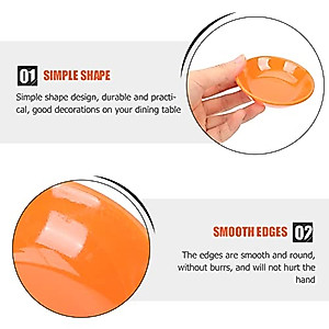 UPKOCH Household Dipping Bowl 10pcs Small Dipping Bowls Soy Sauce Dish Kitchen Condiment Dishes Melamine Dip Soy Sauce Dishes Side Dishes for Home Kitchen Vinegar Dish