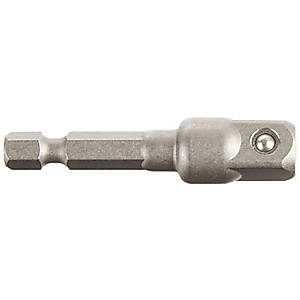 Bosch 34611 3/8-Inch Extension Male Square Power Drive, 1/4-Inch Hex, 2-InchPin Lock