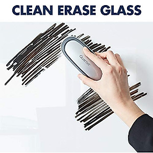 Quartet Magnetic Glass Dry Erase White Board, 6' x 4' Whiteboard, Frameless, Brilliance White High Contrast White Glass (G27248W)