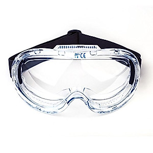 TR Industrial Anti-Fog Approved Wide-Vision Lab Safety Goggle, ANSI Z87.1 Approved