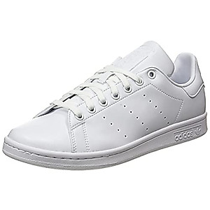 adidas Originals Men's Stan Smith Gymnastics Shoe, FTWR White FTWR White Core Black, 6.5