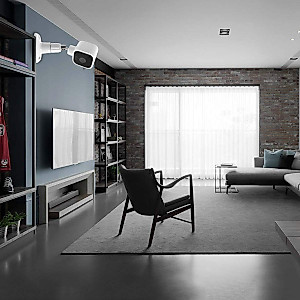 Blink Mini Camera Wall Mount, ALLICAVER 360 Degree Swivel Ceiling Mount for Both Blink Camera, Blink Mini, Blink XT2 and Blink Indoor Camera Mount Bracket (3 Pack, White)