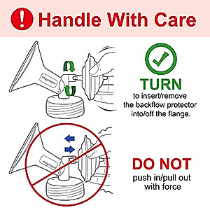 Maymom Backflow Protector Duckbill Valve Compatible with Spectra S1 Spectra S2 Replace Spectra Backflow Protector Spectra Duckbill Valve Not Original Spectra Pump Parts Spectra S2 Replacement Parts