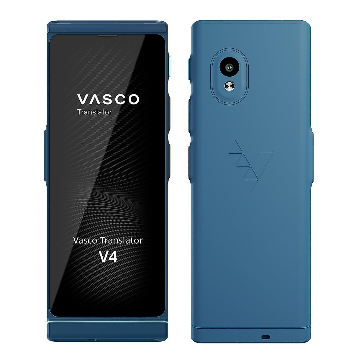 Vasco V4 Language Translator Device | 108 Languages | Free Lifetime Internet in Almost 200 Countries | Cobalt Blue