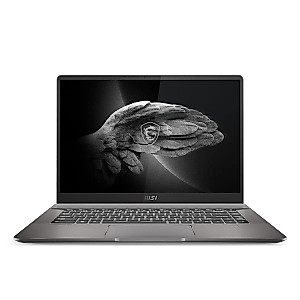 MSI Creator Z16 Professional Laptop: 16" QHD+ 16:10 120Hz Touch Display, Intel Core i9-11900H, NVIDIA GeForce RTX 3060, 32GB RAM, 2TB NVME SSD, Thunderbolt 4, Win10 PRO, Lunar Gray (A11UET-043)