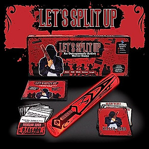 Let's Split Up - an Outrageous Horror Spoof Game | Ages 12+, 4-12 Players | Halloween Games for Teens | Horror Board Games Alternative | Outdoor Games | Teen Boys Gift Ideas | Pulse-Pounding Thrills!
