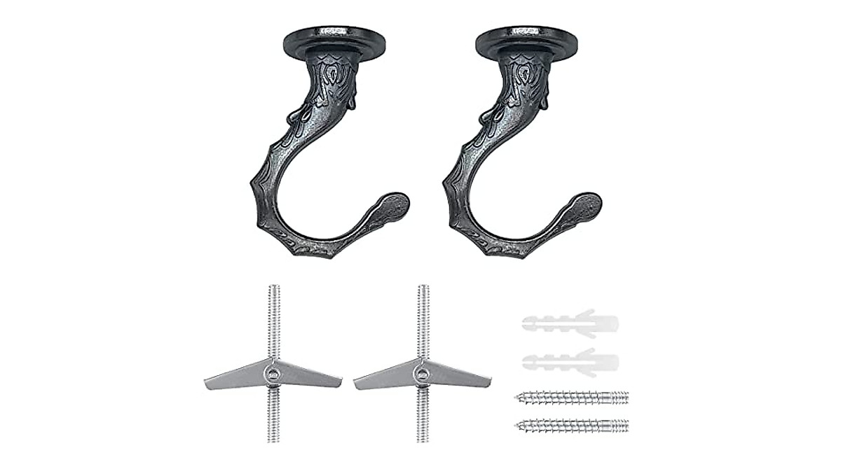 Heavy Duty Swag Ceiling Hooks for Hanging Plants & Decor
