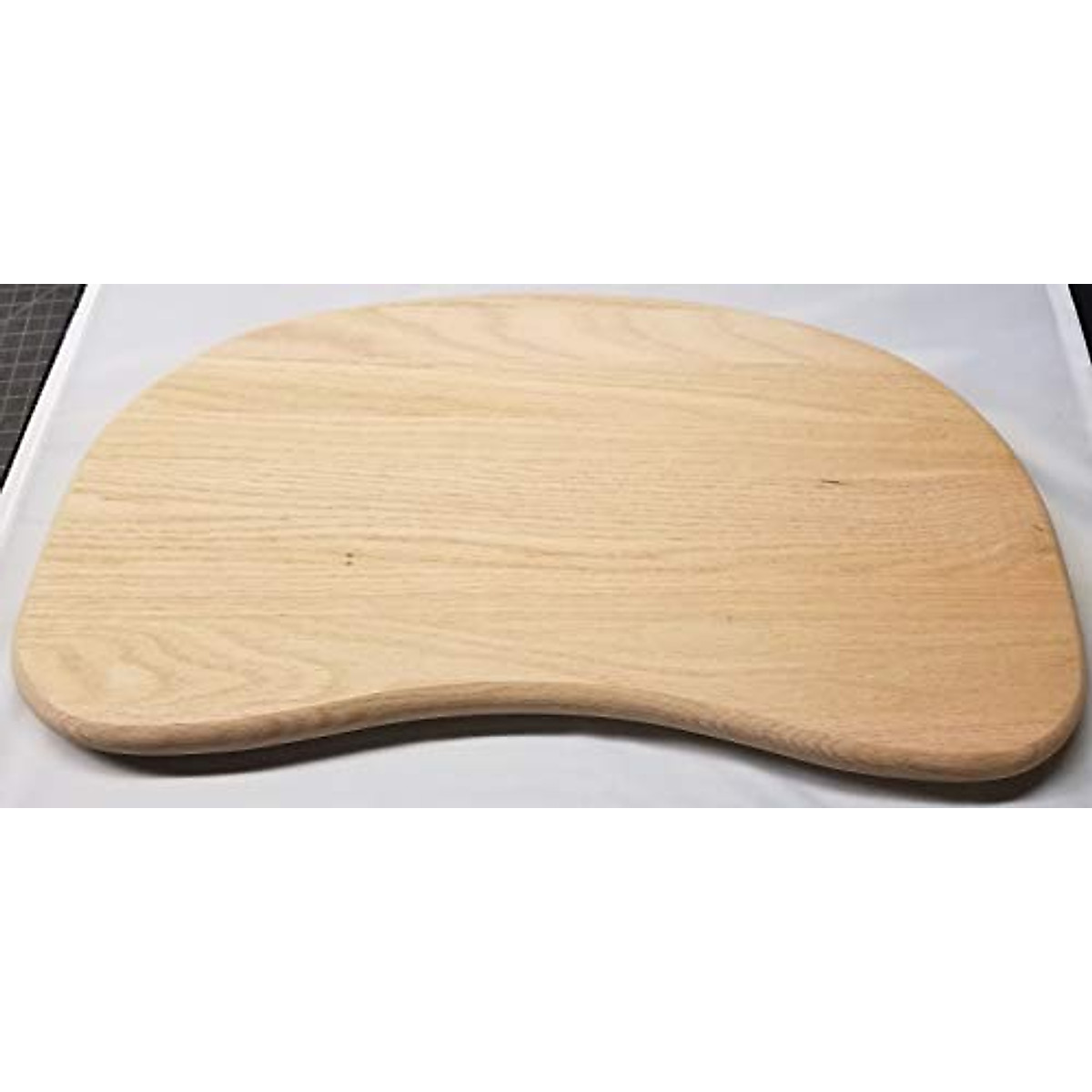 Solid Grooved Red Oak High Chair Tray Wood Antique Vintage Baby Toddler Infant seat