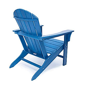 LuXeo LUX-1518-NAVY2T Hampton Adirondack 3-Piece Set, Navy