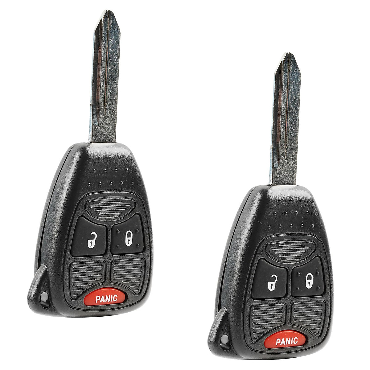Car Key Fob Keyless Entry Remote fits Dodge Caravan and Grand Caravan / Chrysler Town Country 2004 2005 2006 2007 (M3N5WY72XX), Set of 2