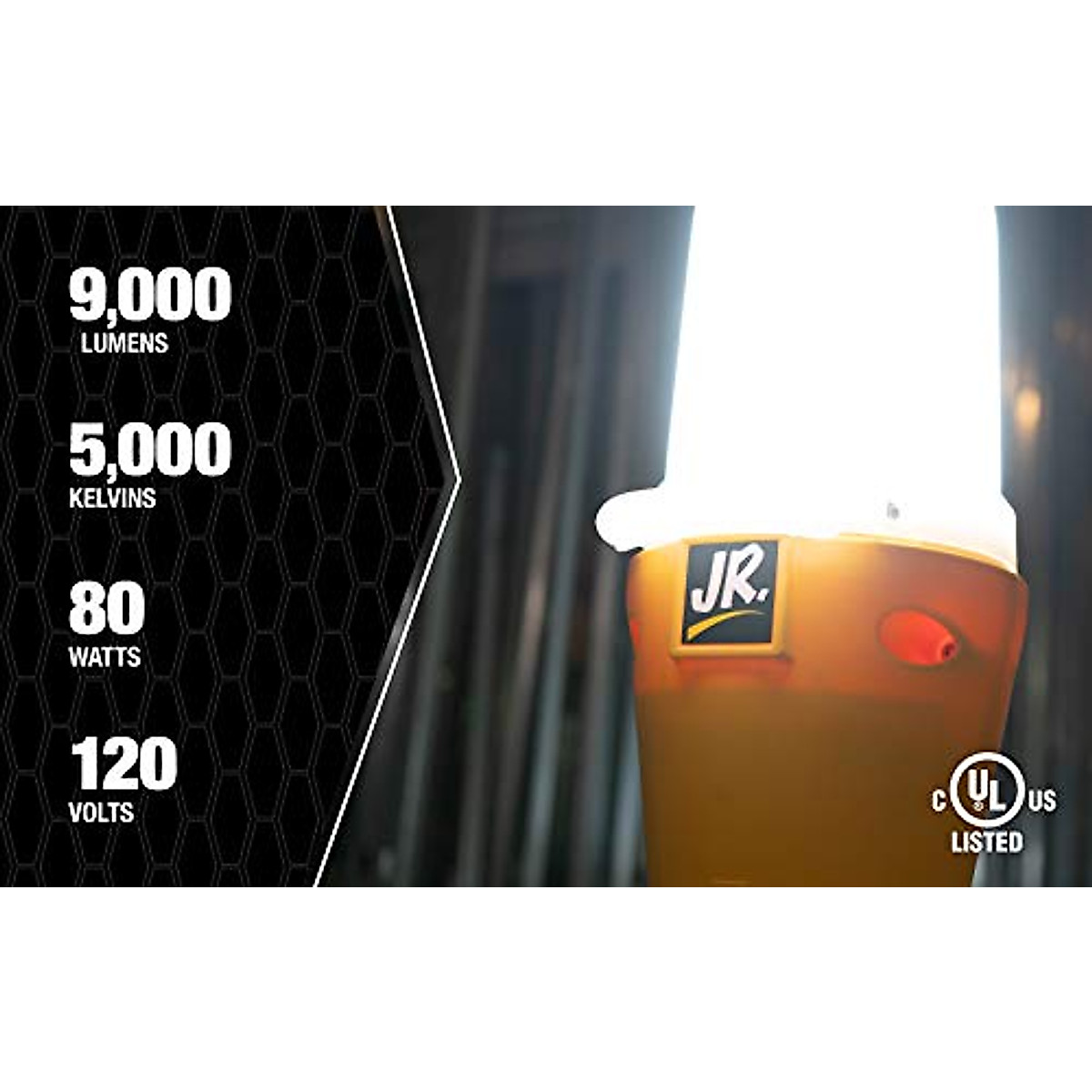 Wobble Light 111206 Wobbel Light LED, Yellow/Black