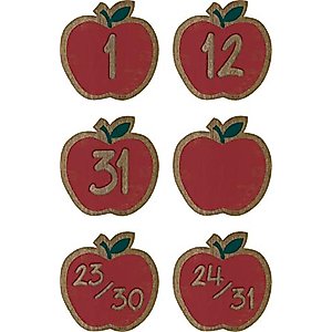 Teacher Created Resources Home Sweet Classroom Apples Calendar Days (TCR8701) Multi