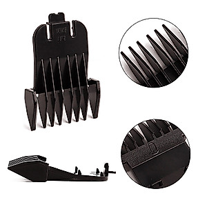 Guide Comb 1.5/3/6/9 MM for Andis SlimLine Pro Li D7 D8, 4-comb Set, Professional Hair Clipper Guards for SlimLine Pro Li D7 D8