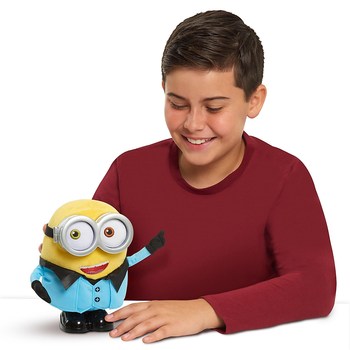 Just Play Illumination's Minions: The Rise of Gru Disco Dancing Bob Feature Plush, Kids Toys for Ages 3 Up