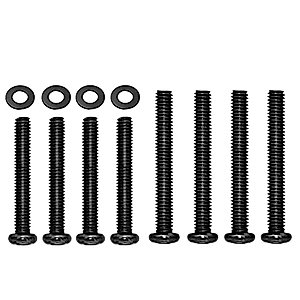 TV Stand Screws for Vizio TV Stand Legs Screws Kit, for Vizio 32” 40” 43” 50” TV Legs D50X-G9 V505-H9 M506X-H9 V505-H19 V505-G9 D43FX-F4 D32H-C1 D32HN-E4 D43N-E4 D40N-E3 Universal TV Mount Screws