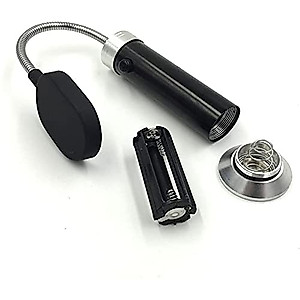 LILUOE Magnetic Barbecue BBQ Light Set for Grilling - 2PCS, Black(Include 6 AAA Alkaline Batteries)