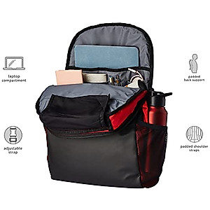 NIKE Brasilia XLarge Backpack 9.0, University Red/Black/White, Misc