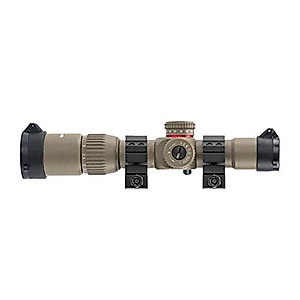 Monstrum G2 1-4x24 First Focal Plane FFP Rifle Scope with Illuminated BDC Reticle | Flat Dark Earth