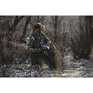 Cupped Waterfowl Braided DIY Call Lanyard for Duck Calls, Durable Parachute Cord Adjustable Hunting Call Lanyard, Green/Khaki