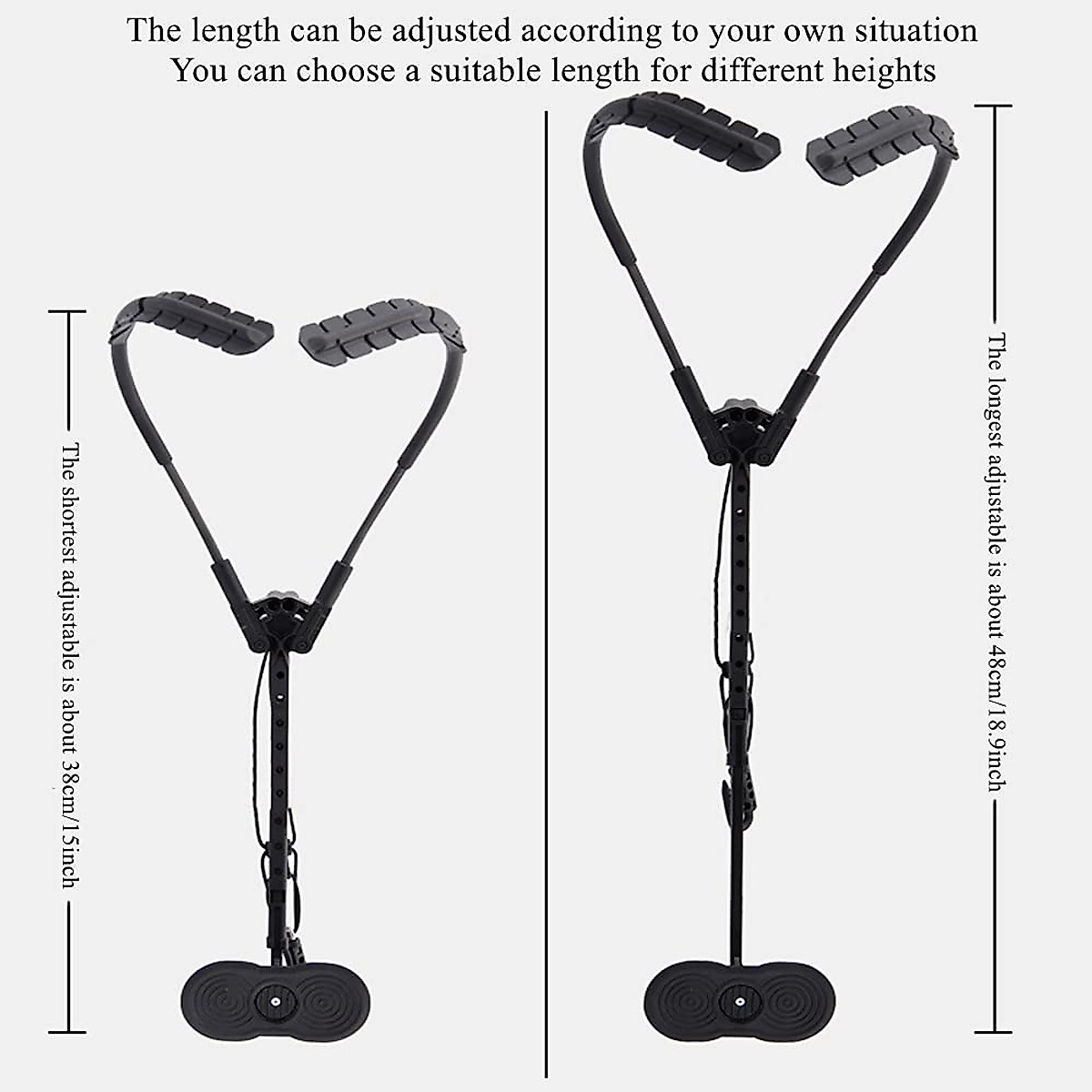 Generic Saxophone Shoulder Harness Aluminum Metal Sax Holder Comfortable Sax Neck Strap Hook for Saxophone for Horn Tenor Baritone Alto Sax Soprano Clarinet