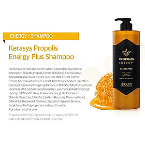 Kerasys Propolis Extract Minerals Vitamin Propolis Energy Plus Shampoo 33.8 fl oz / 1 L