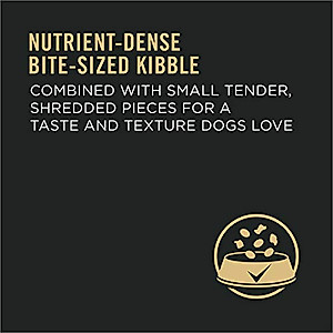 Purina Pro Plan High Protein Small Breed Dog Food, Shredded Blend Beef & Rice Formula - 6 lb. Bag