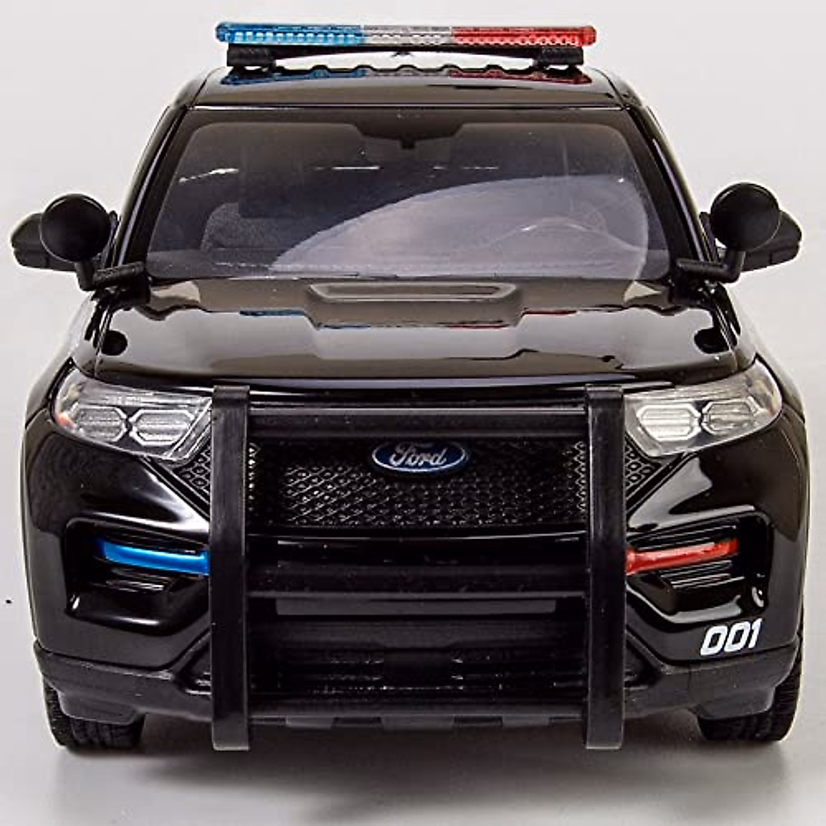 All Star Toys 2022 Ford Explorer Police Interceptor Utility Promo 1:24 Diecast Model Car Exclusive Motormax 76992