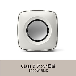 KEF LS50 Wireless II (Pair, Mineral White) & KC62 Subwoofer (White)