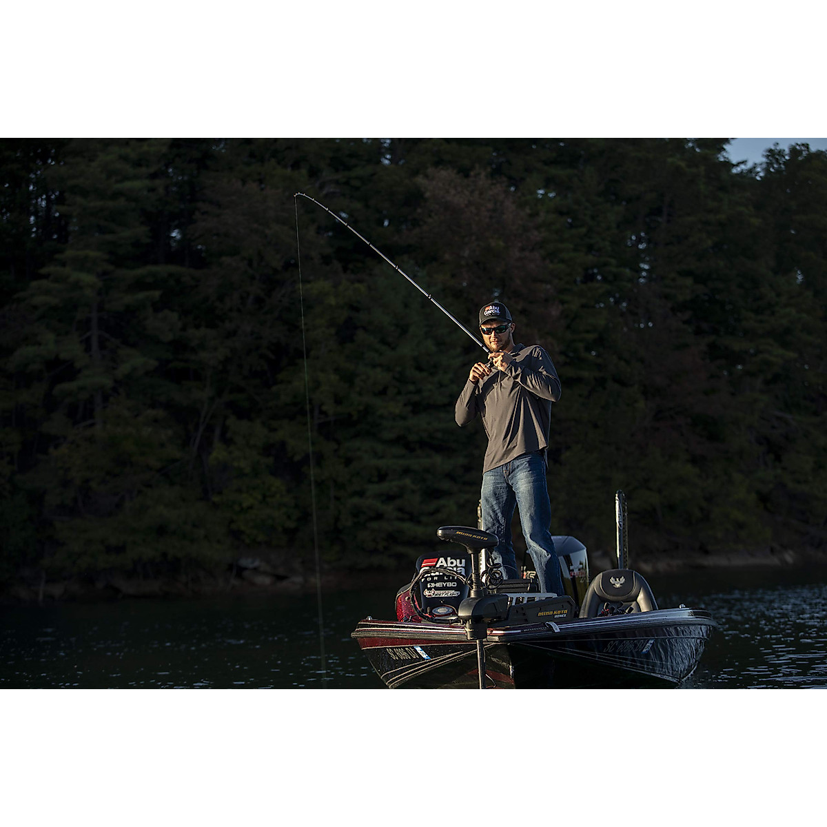 Abu Garcia Max STX SP20 Spinning Reel, Size 5 (1523236), 5 Ball Bearings + 1 Roller Bearing, Felt Front Drag, Max of 6.4lb | 2.9kg, Orange