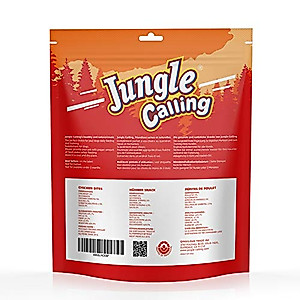 Jungle Calling Soft Chicken Treats for Dog and Cat, Natural Grain Free Chewy Food Snacks for Training Rewards for Small Dogs, High Protein, 10.6 oz