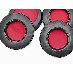 Voarmaks Sheepskin Ear Pads Foam Cushion Compatible with Sennheiser HD630VB HD630 VB Headphone (Synthetic Leather)