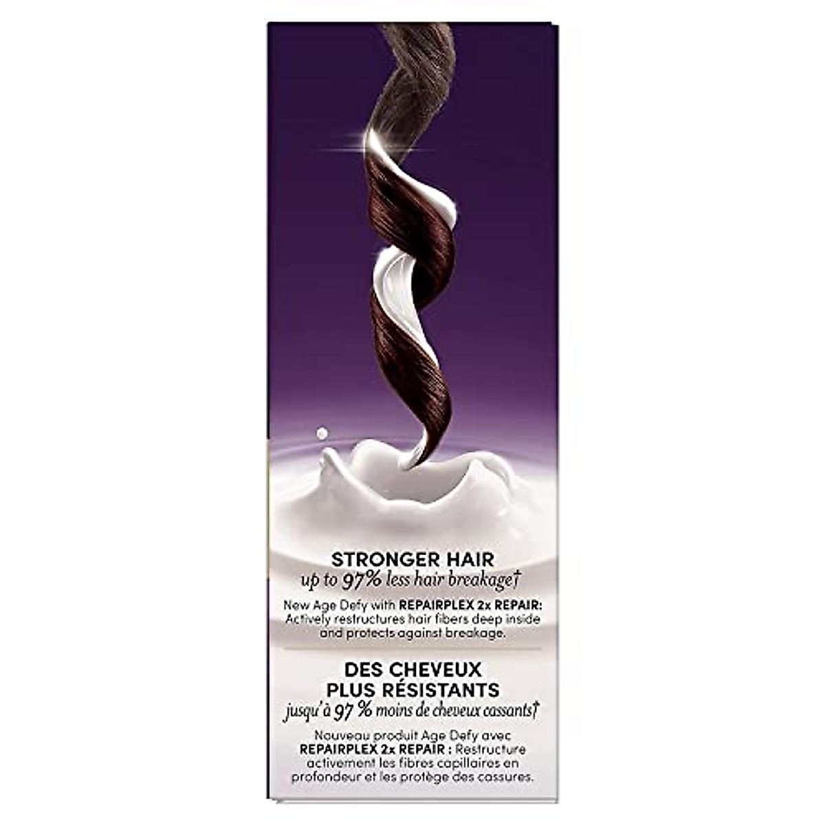 Clairol Age Defy Permanent Hair Dye, 5 Medium Brown Hair Color, Pack of 3