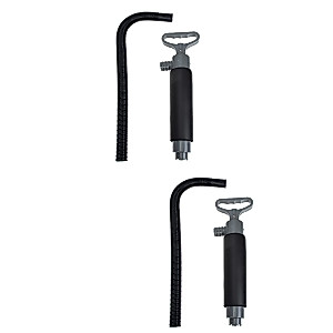 2 Sets Kayak Water Pump Small Bilge Pump Kayak Canoe Accessories Kayak Pump and Black Bilge Pump Kayak Bilge Pump Boat Bilge Pumps Kayak Supplies Eva Hand Pump Major