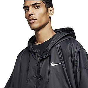 Nike x Fear of God Men's Parka Coat (Black, X-Large)