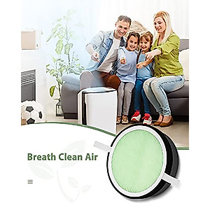 2-Pack LV-H132 Replacement Filter for LEVOIT LV-H132 Air Purifier, 3-in-1with Pre-Filter, True HEPA Filter, Replace LV-H132-RF