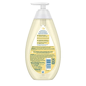 Johnson's Baby Skin Nourishing Moisture Baby Body Wash with Shea & Cocoa Butter, Hypoallergenic & Tear Free Baby Bath Wash, Paraben-, Dye-, Sulfate & Phthalate-Free, 20.3 fl. oz