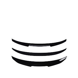 QILTON Front Bumper Carbon Fiber M Performance M Tech Rear Trunk Spoiler PSM M4 Style Wing Compatible with BMW 4 Series F32 F33 F36 2014-2020 Car Accessories (Color : F32 Carbon PSM)