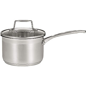 Scanpan Impact Saucepan, 3.5 Quart, Silver