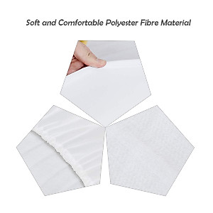 COSTWAY Heated Mattress Pad W/Safety with 8 Temperature Regulation 4 Mode Timeing Function Washinable and Detachable Electric Blanket, White(Double Size)