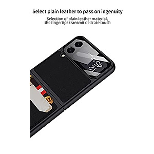 SHIEID Samsung Z Flip 4 Case with Ring, Galaxy Z Flip 4 Case with Screen Protector Electroplating Border Design Protective Cover for Samsung Galaxy Z Flip 4 5G, Mist Gold