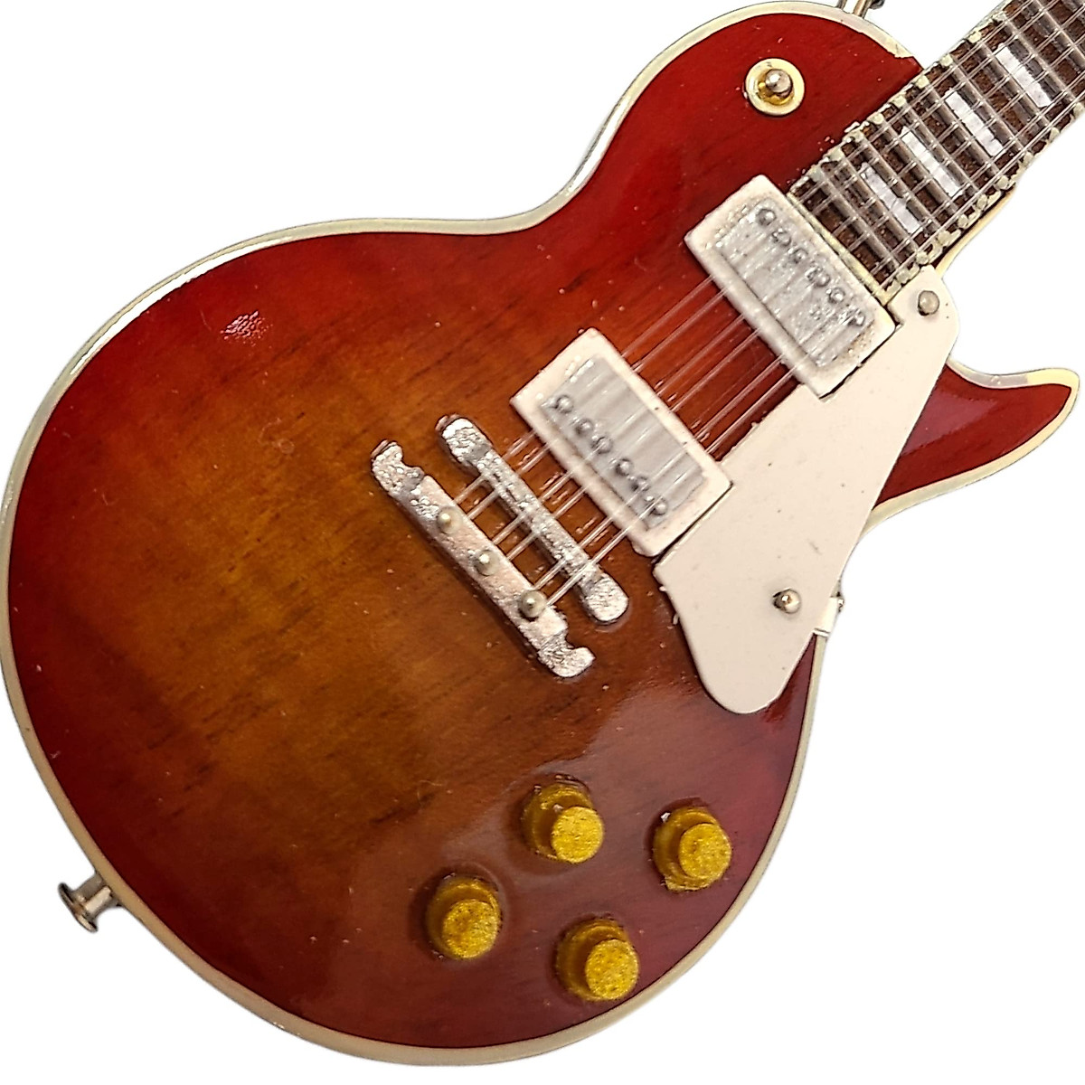 AXE HEAVEN 6'' 1959 Les Paul Standard Cherry Sunburst Guitar Holiday Ornament
